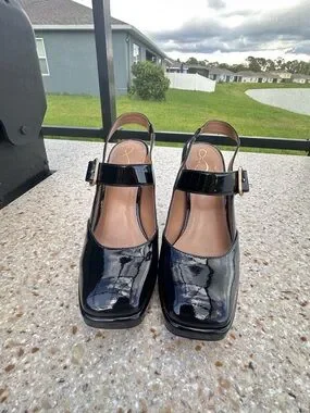 San Edelman | Shoes | Sam Edelman Jildie Black Patent Leather Platform ...
